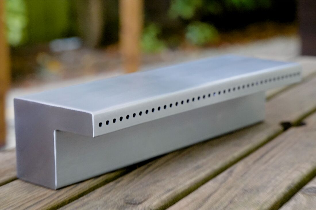 400mm Stainless Steel Jet Falls Water Blades - Water Garden UK