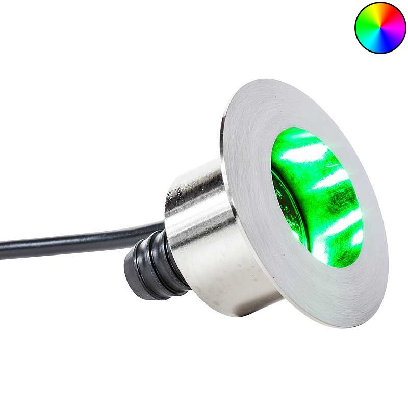 RGB LED Plug and Play Bubble Jet Nozzle - 6w | Water Garden UK